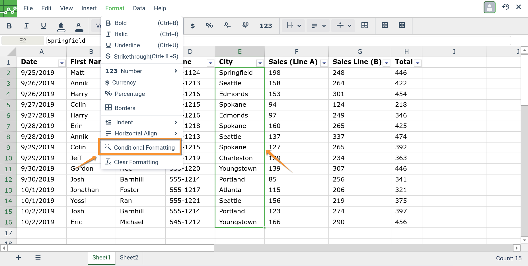 Highlight Cells Based On Text Rules highlight-cells-based-on-text-rules